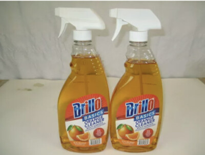 Spray Cleaner Brillo Basics Orange Multi Surface Pack of 2 22 oz - 44oz ...