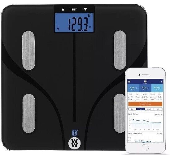 Weight Watchers Smart Bluetooth Body Analysis Scale WW930XF by Conair ...