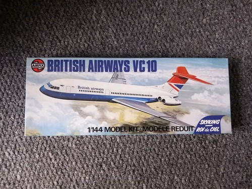 Vintage Vickers VC10 British Airways 1/144 Plastic Model Kit by Airfix ...
