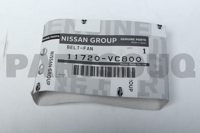 11720-vc800 Nissan Belt-fan & Alternator 11720VC800 Genuine OEM Part ...
