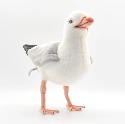Hansa Creation Seagull Plush Soft Toy 28cm Hand Crafted Bird Stuffed ...