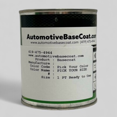 FOR NISSAN A20 CODE RED/RED ALERT BASE PAINT (PICK UR SIZE PT, QUART OR ...