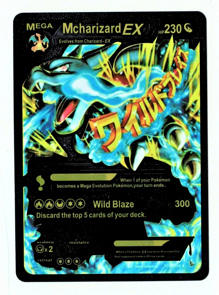Pokemon Cards Mega Charizard Ex