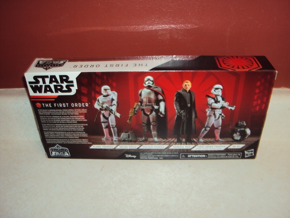 STAR WARS THE FIRST ORDER CELEBRATE THE SAGA ACTION FIGURE 5 PACK ...