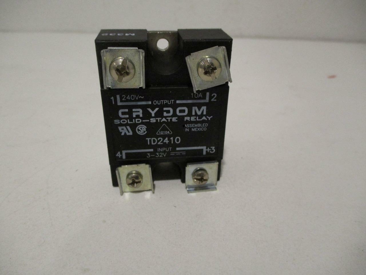 ONE USED CRYDOM SOLID-STATE RELAY TD2410. | eBay