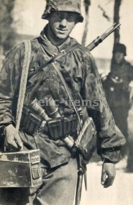 WW2 PICTURE PHOTO GERMAN SOLDIER FULL GEAR 6472 | eBay