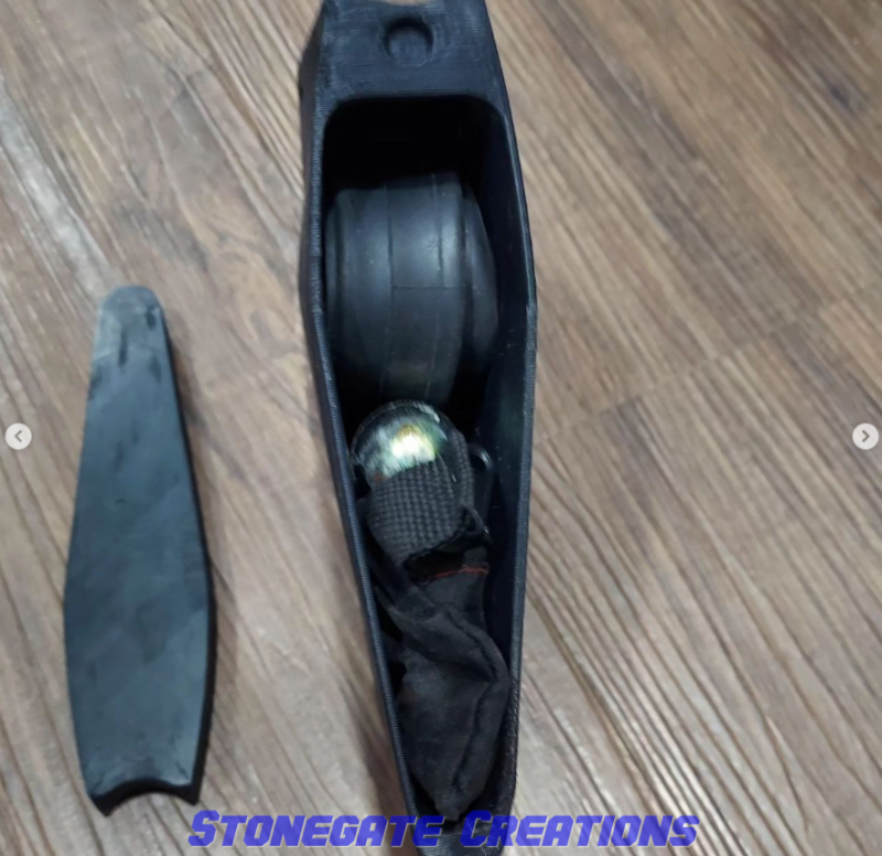 Triathlon Ironman or Time Trial bike custom 3d printed aero storage box ...