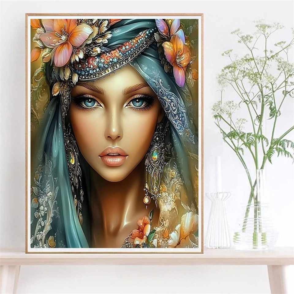 Enchanted Forest Muse Paint by Numbers Kit for Adults Beginners DIY ...