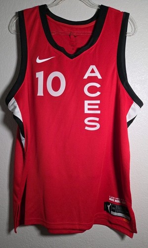 Las Vegas Aces Kelsey Plum Nike Red WNBA Jersey RARE NEW Rebel Edition ...