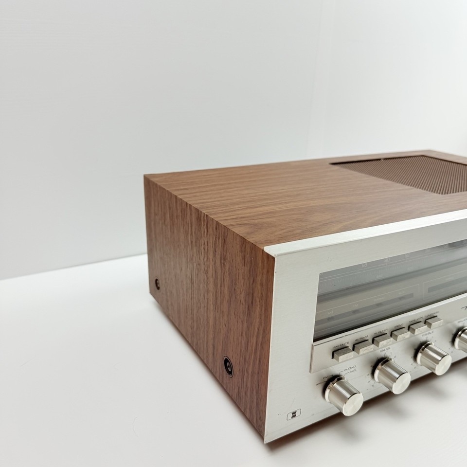 Realstic STA-850 Hifi Amplifier receiver Vintage 1970's Silver Teak ...