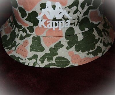 KAPPA Green Loden #BRIGHTWHITE Bucket Hat #CLEAN Size Large XL Size 59 ...