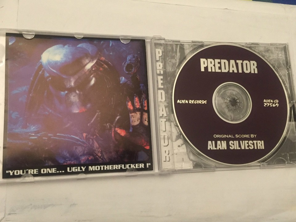 Predator soundtrack (1st ever pressed CD of this awesome soundtrack ...