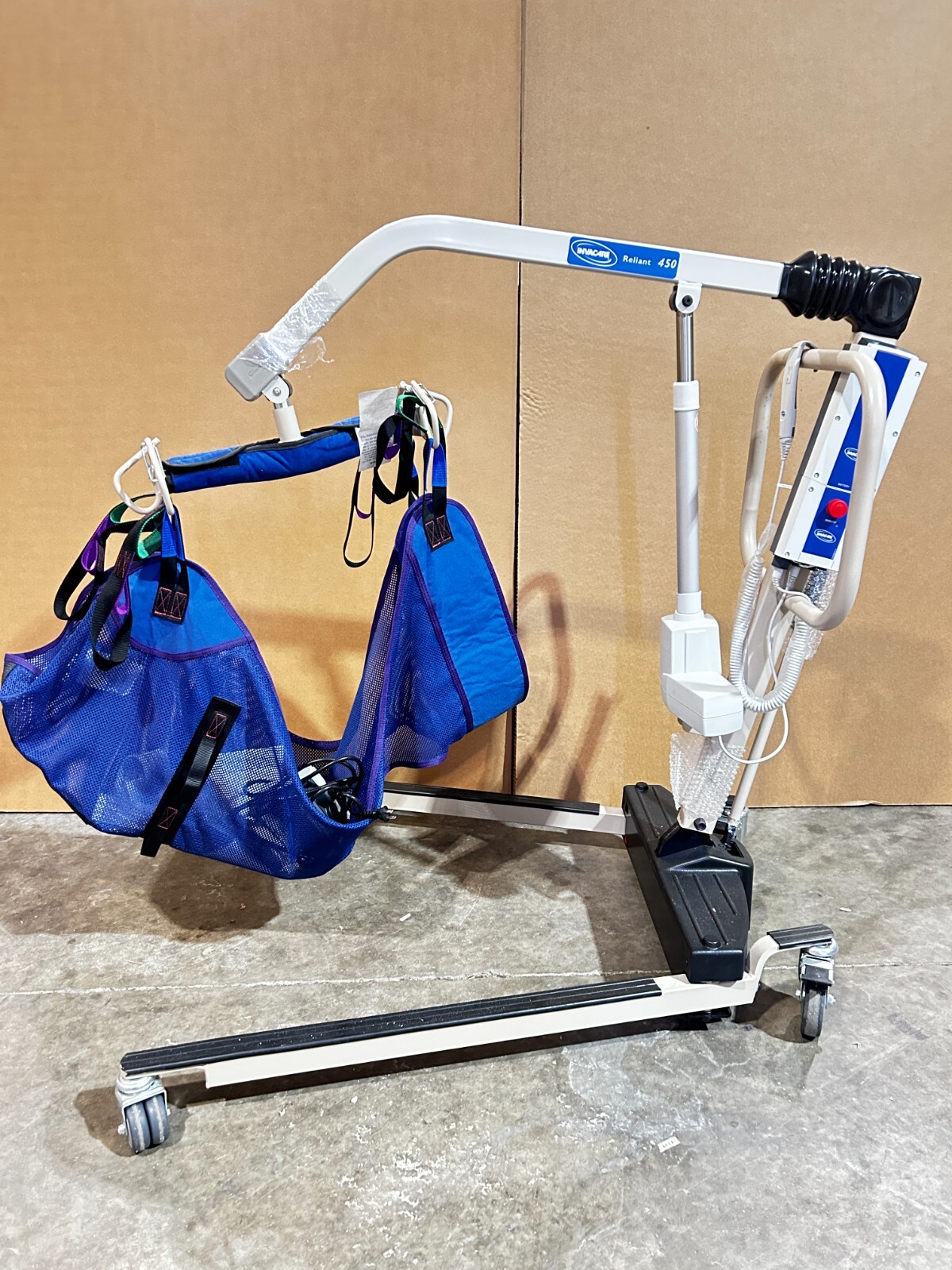 New Open box Invacare Reliant 450 Battery-Powered Patient Lift RPL450-1 ...