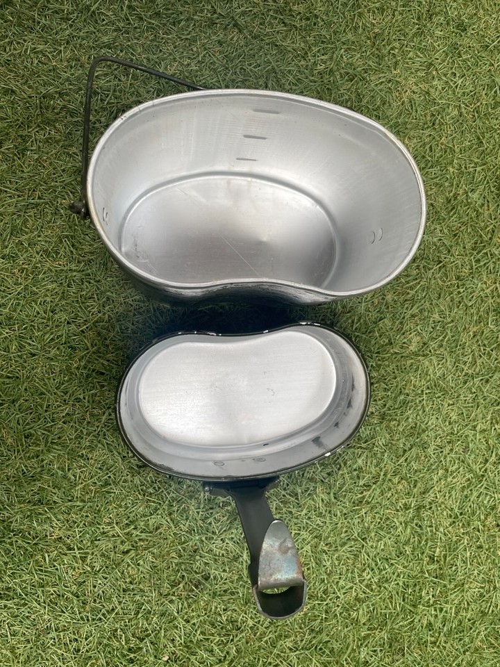 German Army Mess Tins Cooking Set Camping Billy Can Survival Vintage ...