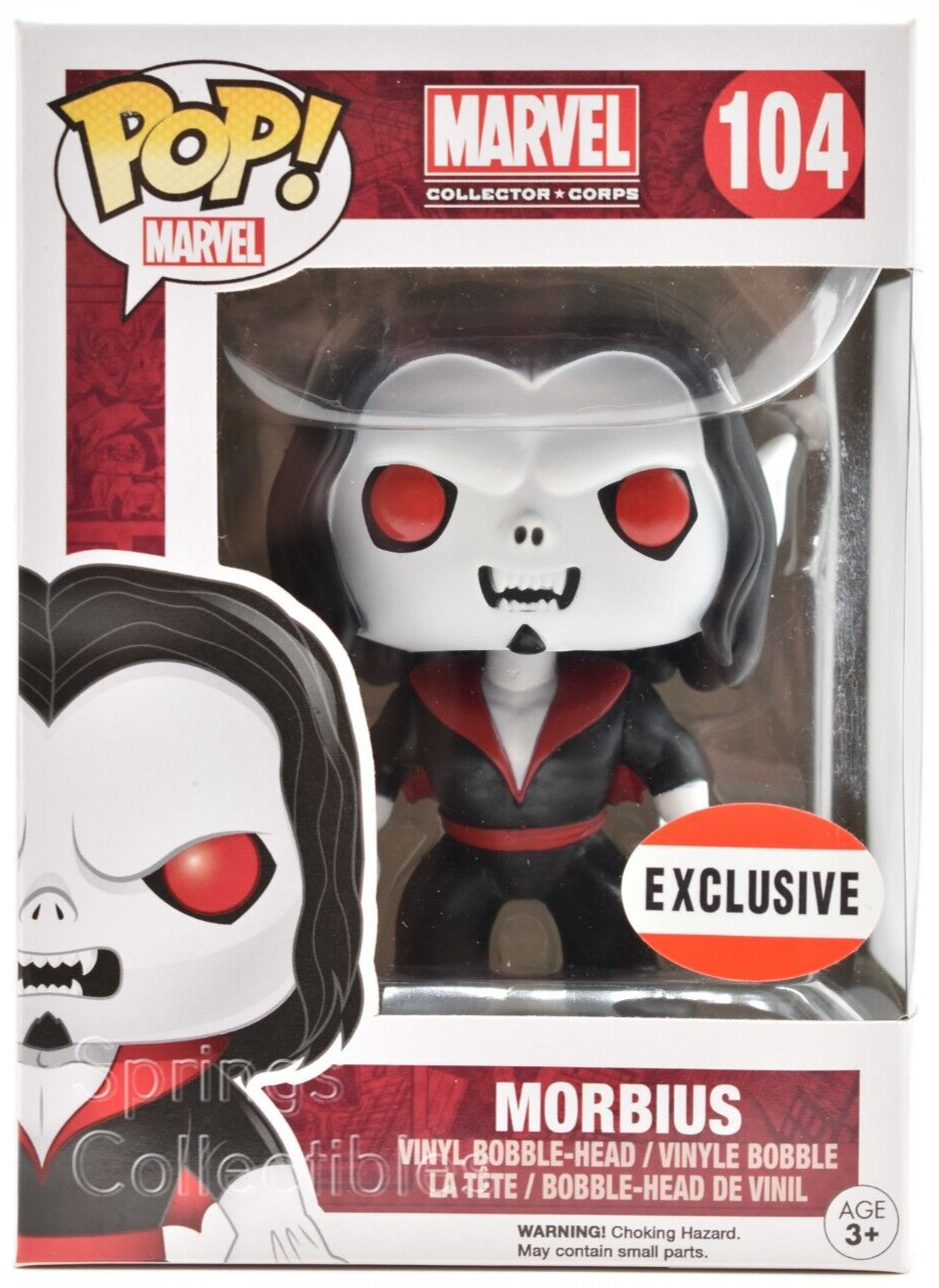Funko Pop! - Marvel Comics - Morbius #104 - Collector's Corps Exclusive ...