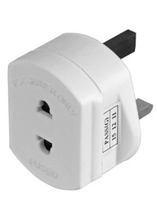 UK 1A Electric Shaver Razor Adaptor Toothbrush Plug Socket Converter 2 ...