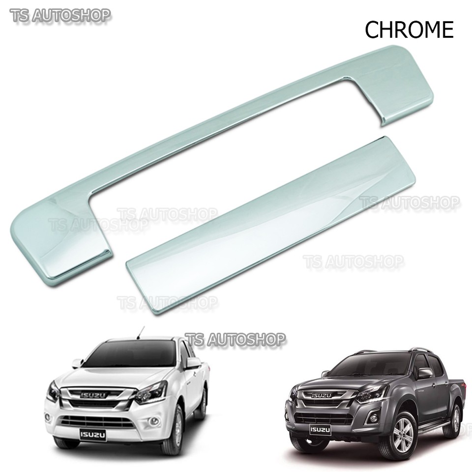 Chrome Rear Tailgate Handle Hand Cover Trim For Isuzu D-Max Hi-Lander ...