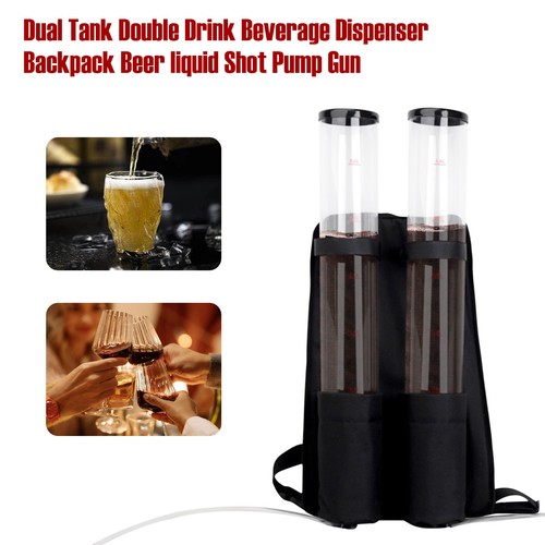 6L Backpack Beer Dispenser Drinking Device kit Liquid Spray Gun BAR ...