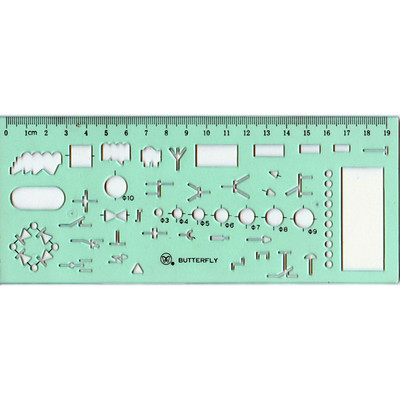 Drafting Templates Drafting Tool Electrical Template Drawing Template ...