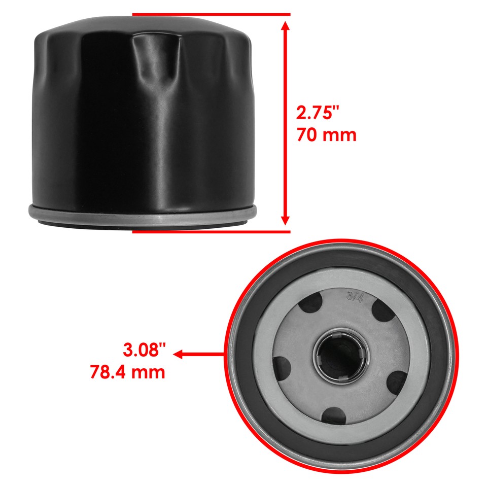 Caltric 063-5004-00 063500400 Oil Filter for Toro Z150 Z153 Z350 Z253 Z255 Z256 | eBay