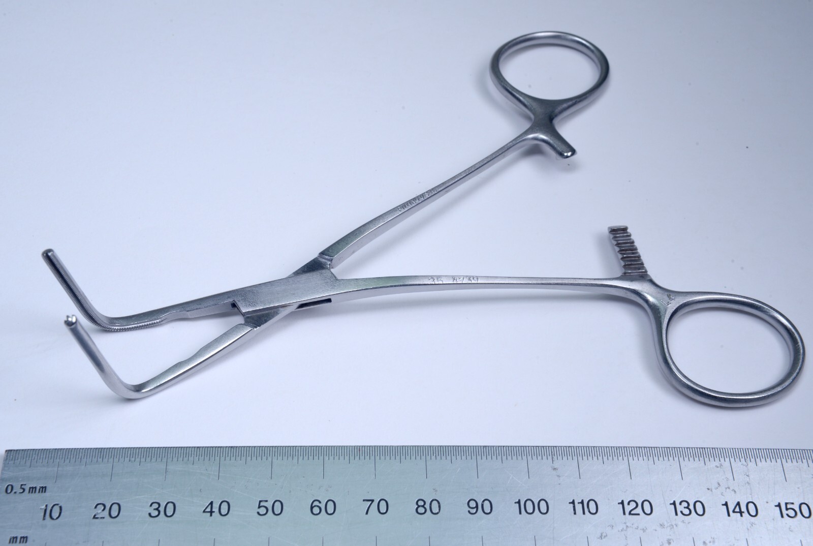 Pilling 35-4739 Stainless Steel DeBakey Classic Peripheral Vascular Forcep Clamp for sale online ...