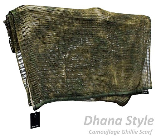 Sniper Veil Tactical Camouflage Mesh Net Camo Scarf Army Shemagh ...
