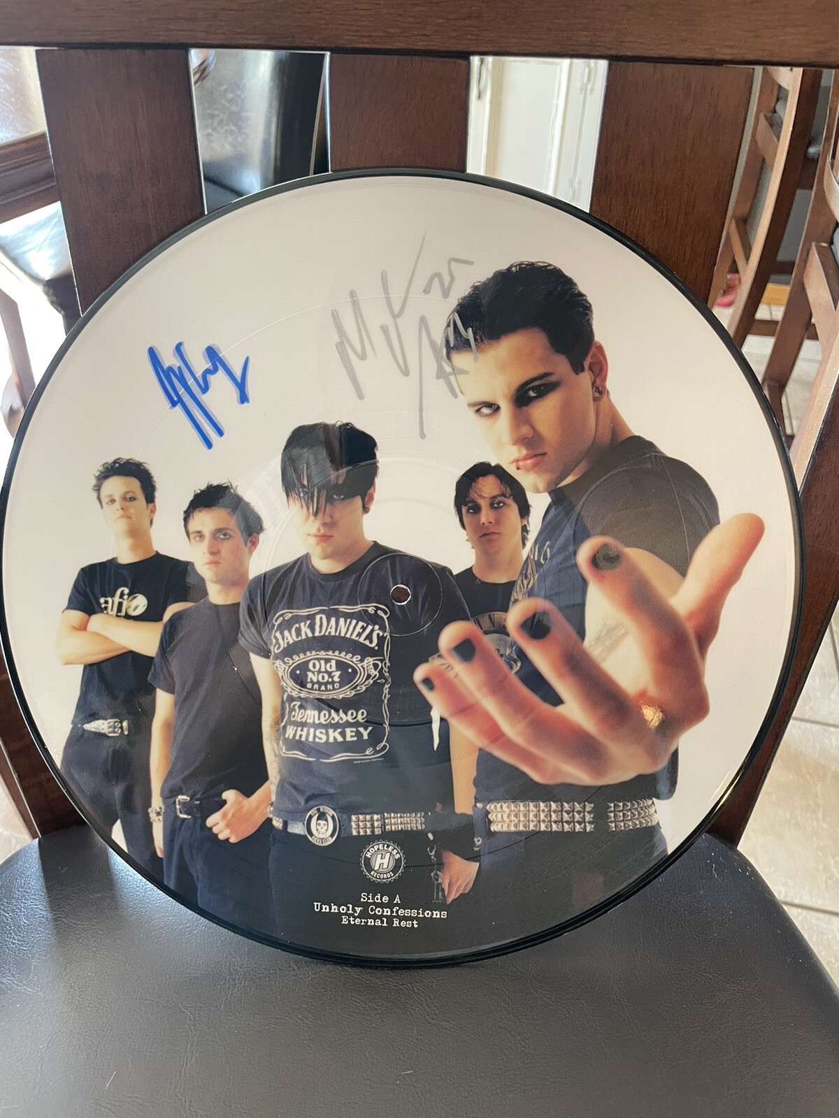 Avenged Sevenfold Signed Autographed Unholy Confessions PictureDisc ...
