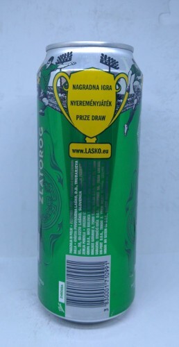 Empty Laško Zlatorog Beer can - FIFA World Cup Brazil 2014 Ed; 500 ml ...