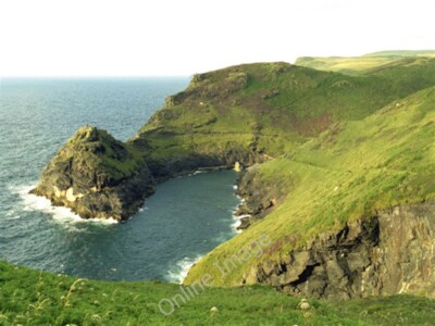 Photo 6x4 Penally Point and Boscastle Harbour c2002 | eBay UK