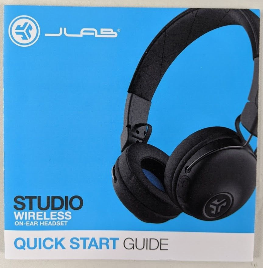 *OPEN BOX* JLab Studio Bluetooth Wireless On-Ear Headphones - Black | eBay