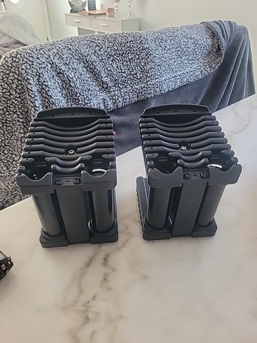 Powerblock Exp Sport Adjustable dumbbells 90lbs.. Pair ...( Handles ...