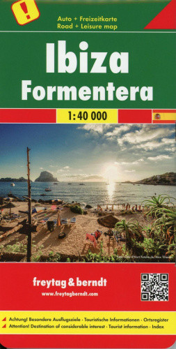 Ibiza - Formentera, Special Places of Excursion Road Map 1:40 000 | eBay