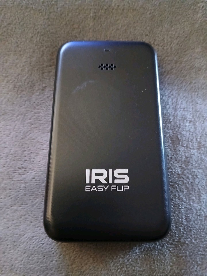 Consumer Cellular IRIS Easy Flip Phone 4G Steel Gray 5MP Camera | eBay