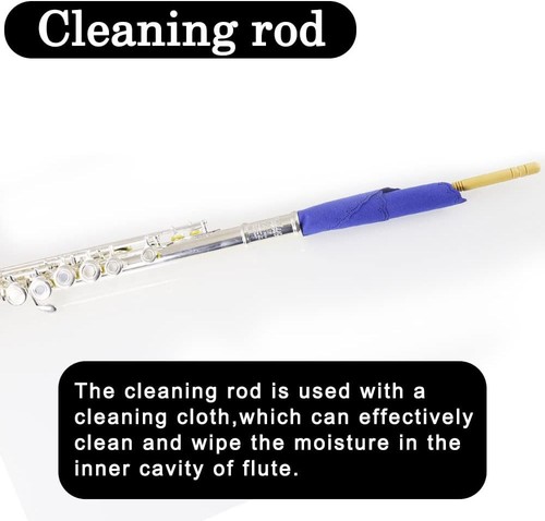Flute Cleaning cleaner Care Maintenance Kit,Key Oil,Cork Blue | eBay