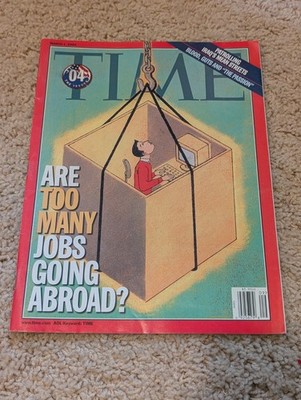 Time Magazine March 1, 2004- Are Too Many Jobs Going Abroad | eBay