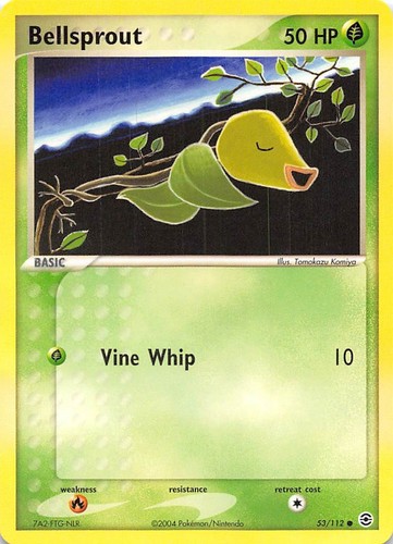 Bellsprout 53/112 Common FireRed & LeafGreen Pokemon NM 0002881 | eBay
