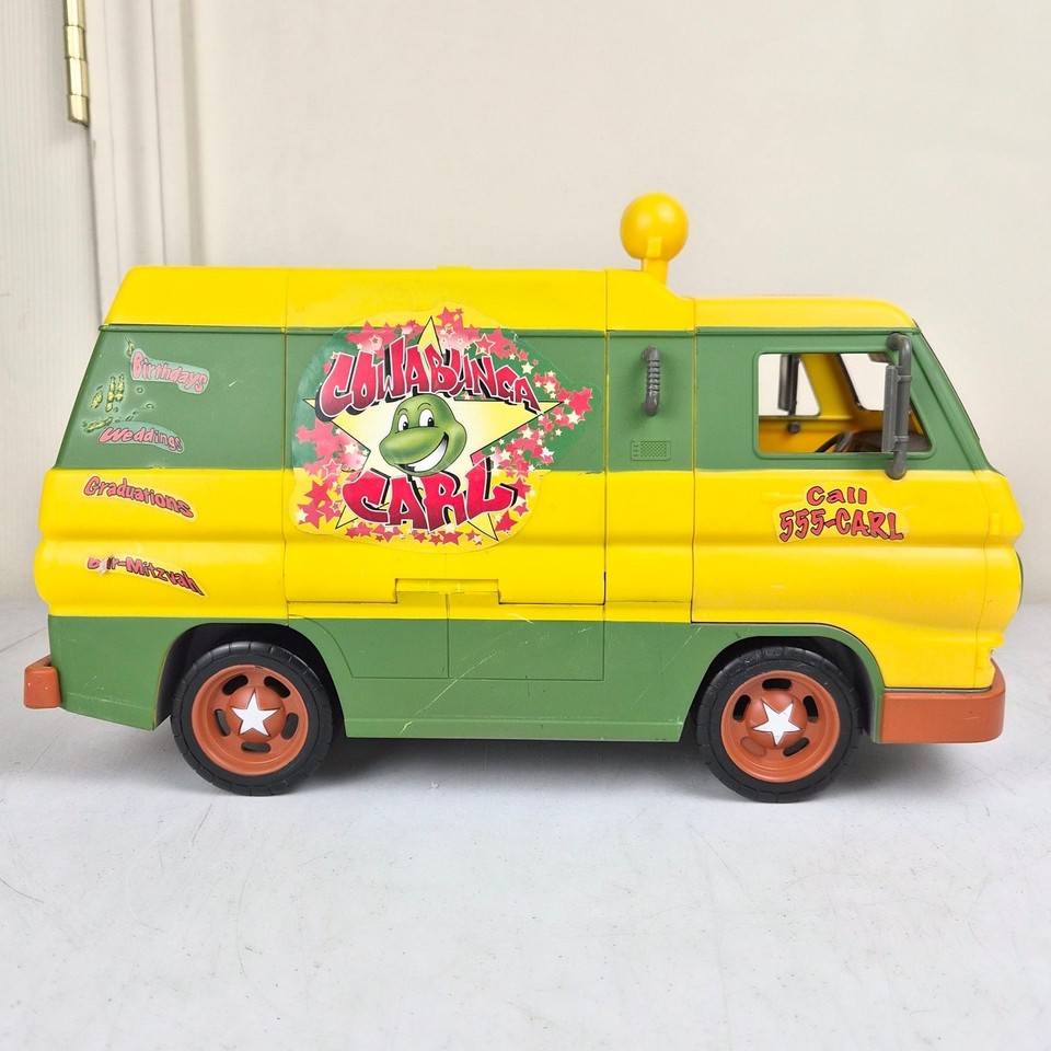 Teenage Mutant Ninja Turtles Cowabunga Carl Van Toy 2006 TMNT Yellow ...