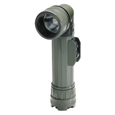 USMC ‘Moonbeam’ Anglehead Flashlight – Govt Issue - OD Green - Made in ...