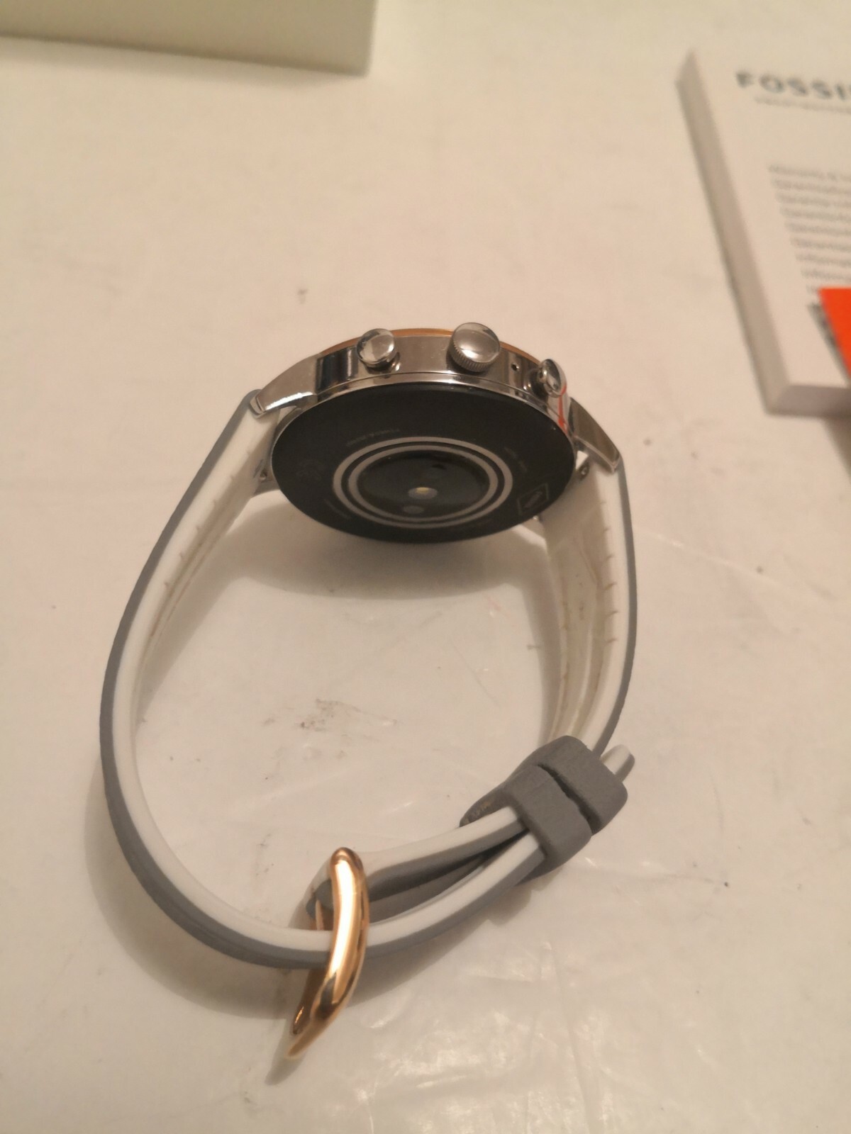 Fossil DW7F1 Rose Gold Android Wear Smart Watch | eBay UK