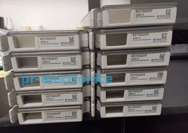 HP/ Agilent/KEYSIGHT 34901A Data Acquisition 20Channel Multiplexer ...