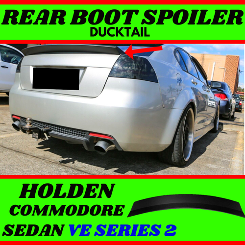 Rear Boot Spoiler Ducktail Wing FOR Holden VE 2 SS/SV6/Evoke/Calais ...