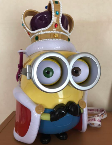 Universal Studios Japan Limited USJ Minions Popcorn Bucket Crown King ...