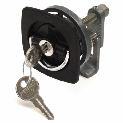 Perko Boat Locking Flush Mount Latch 0931DP2BLK | W/ Adjustable Cam | eBay