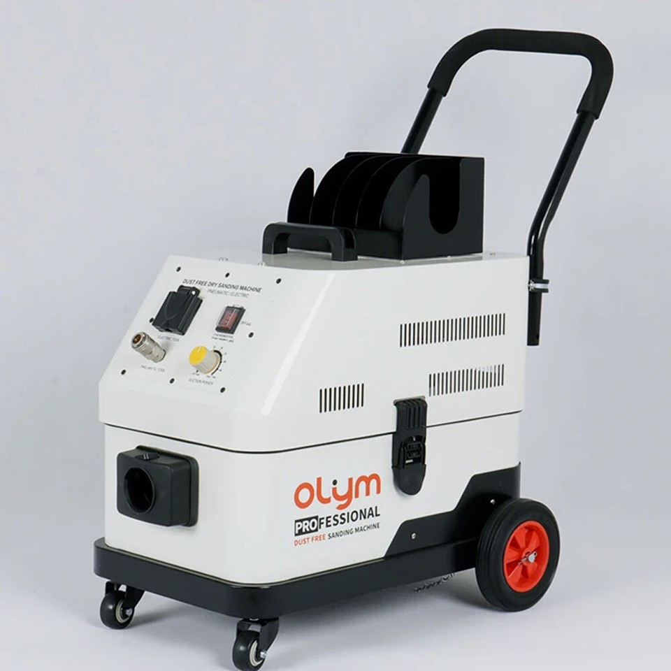 Pneumatic dust free sander machine vacuum dry sanding grinding ...