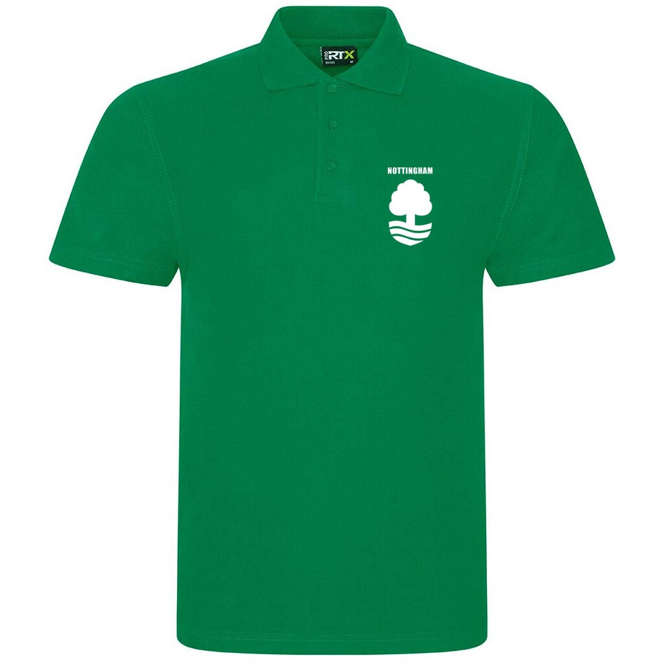 Nottingham Pocket Crest Polo Shirt Mens Fanmade Merchandise | eBay