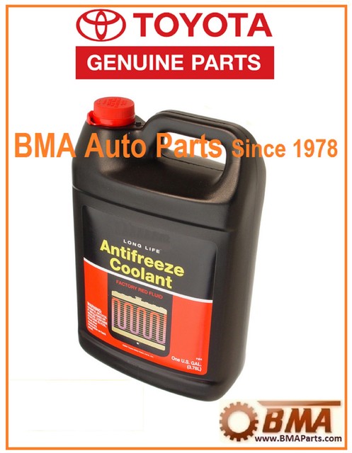Toyota OEM Red Long Life Antifreeze Coolant 1 Gal for sale online | eBay