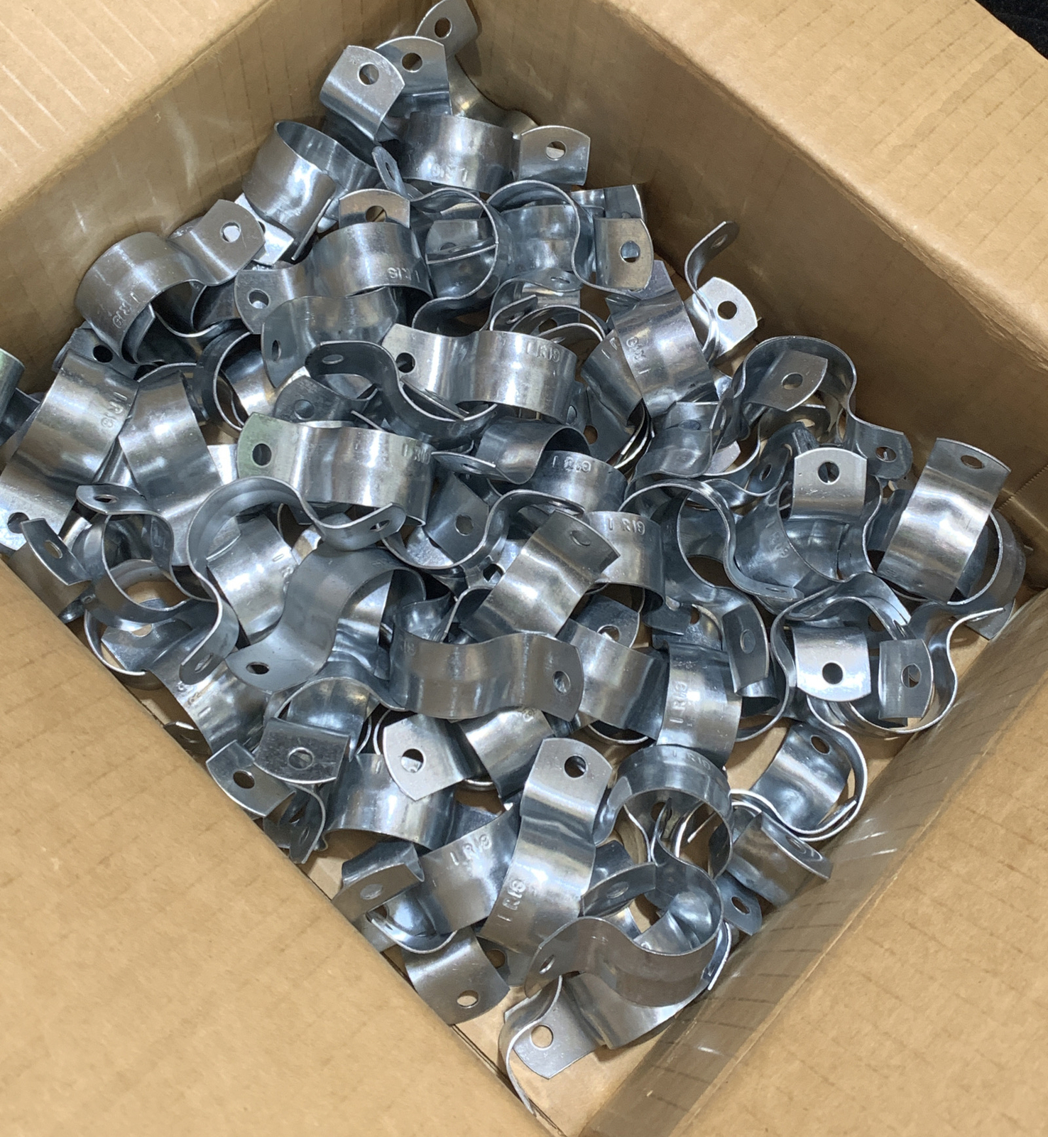 PROFLO PF600G 1" Galvanized 2 Hole Pipe Straps Box of 100 | eBay