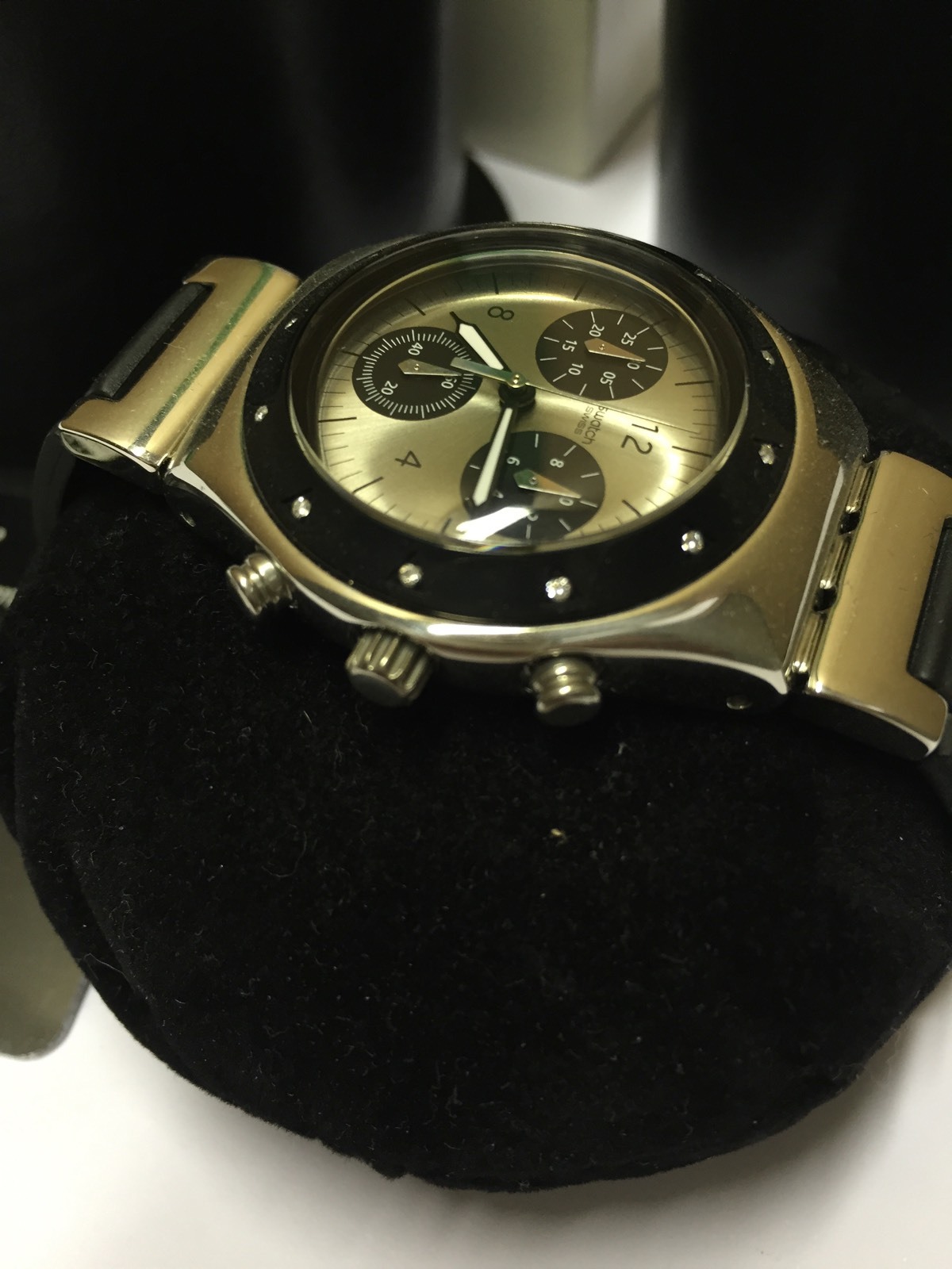 Swatch Irony Chrono Nuit Cosmique VENDOME SPIGA SPECIAL RARE 12 ...