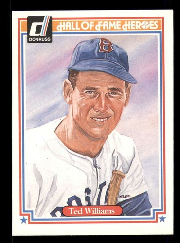 1983 Donruss Hall of Fame Heroes #9 Ted Williams NM-MT Red Sox | eBay