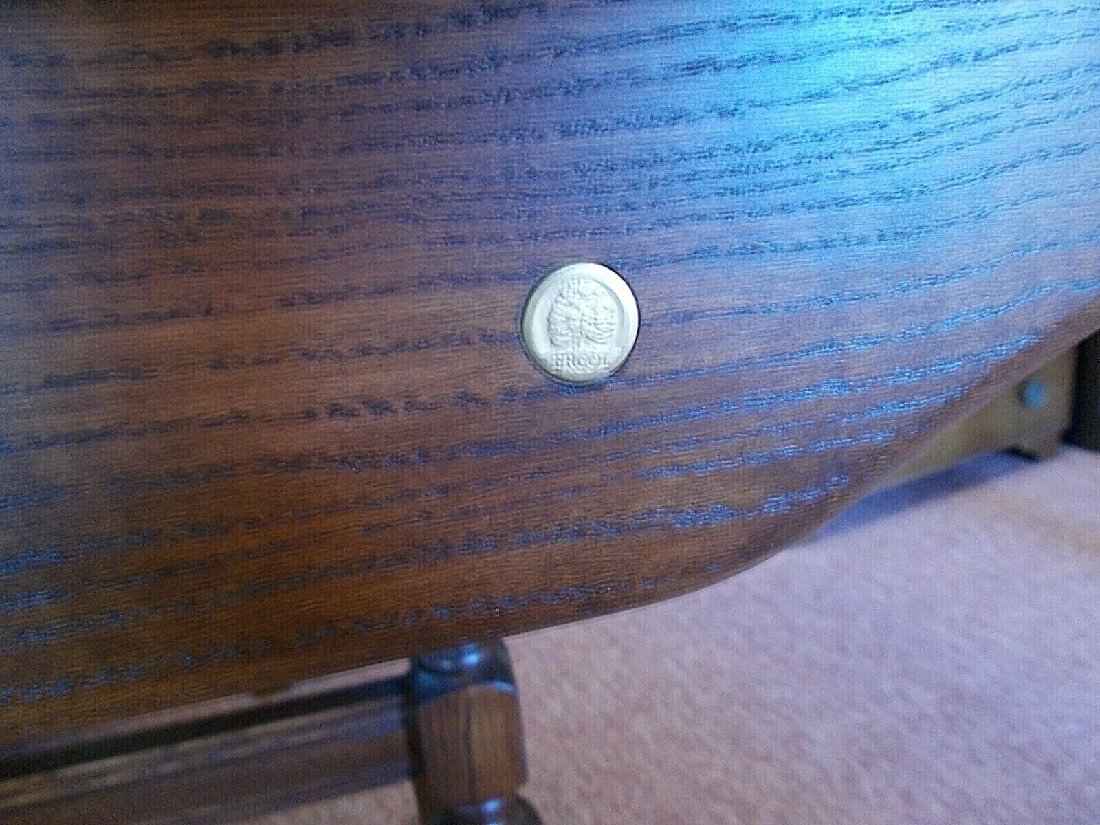 ERCOL DORCHESTER EXTENDING DINING TABLE- FRUITWOOD - MODEL 1094 | eBay UK